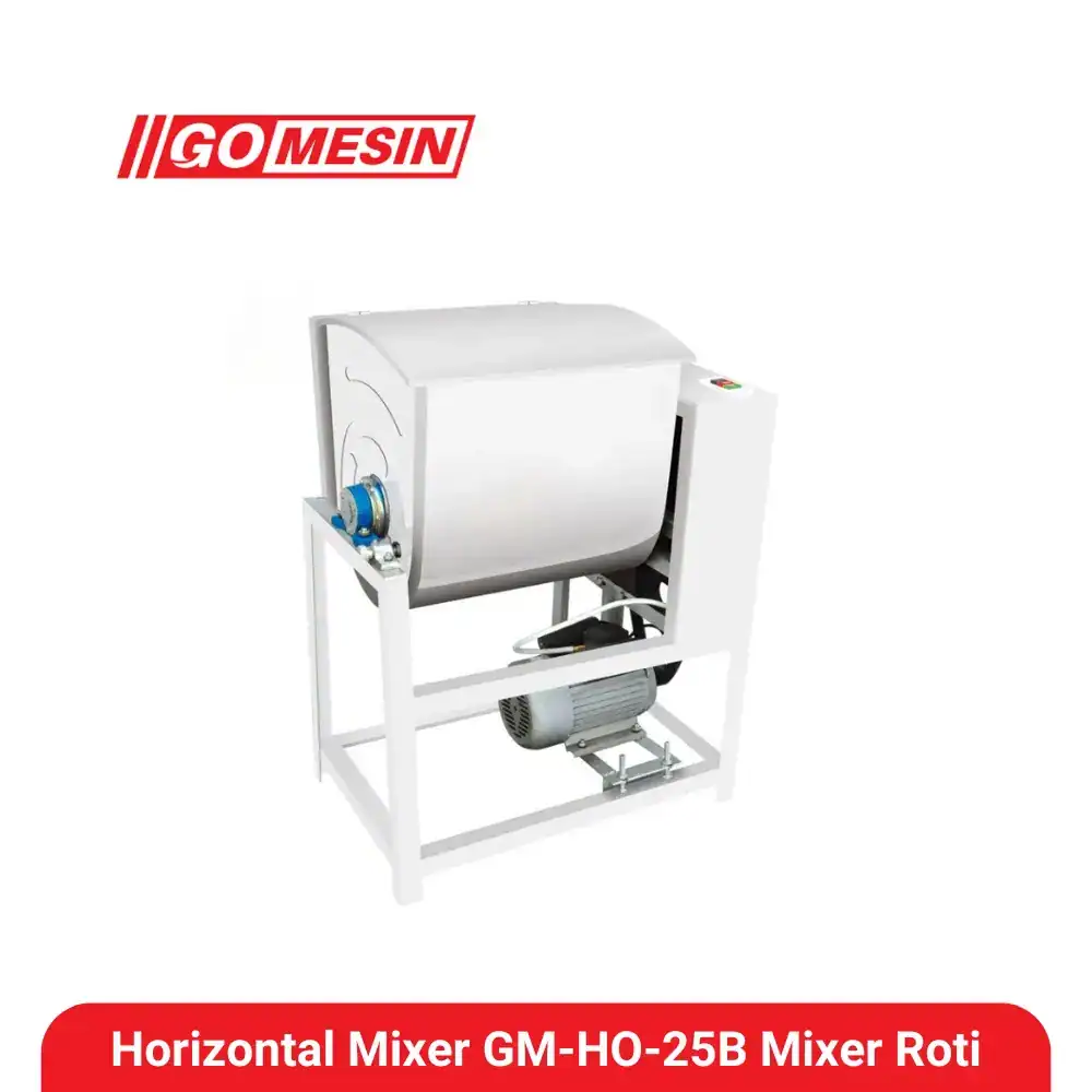 Horizontal Mixer Murah GM-HO-25B | Mixer Roti Gomesin