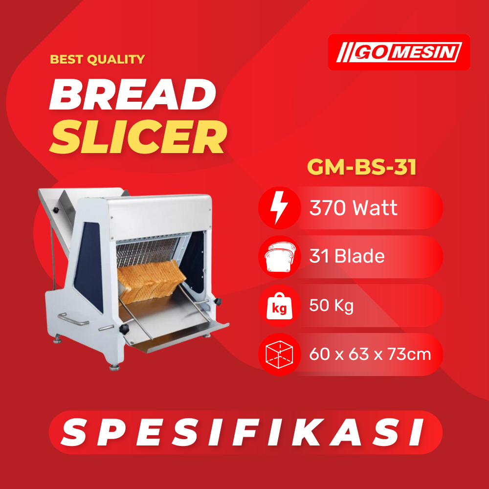 Mesin Pemotong Roti - Gomesin